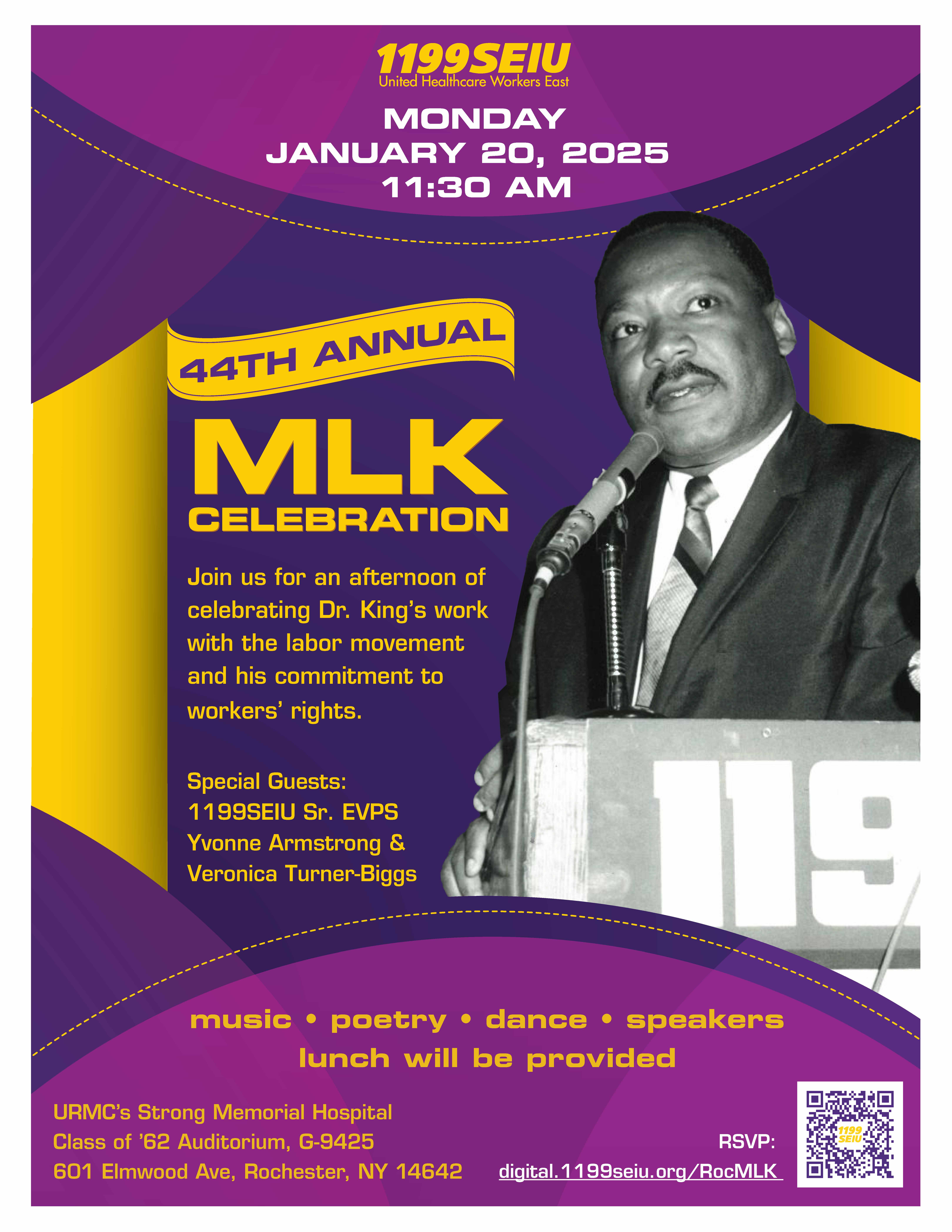 1199SEIU’s 44th Annual MLK Celebration at URMC