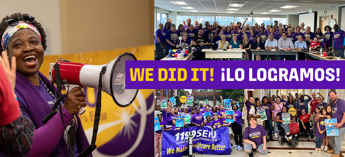 PCAs win pathway to $25/hr with new contract!